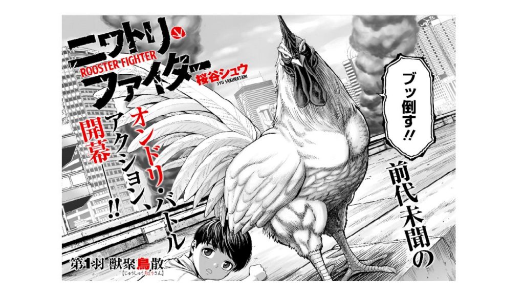 Rooster Fighter é o novo manga de Shū Sakuratani – NIJI zine